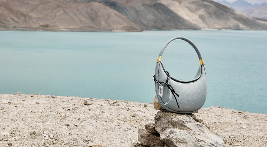 Luna Bag | Full-Grain Leather Crescent Shoulder Bag – Songmont
