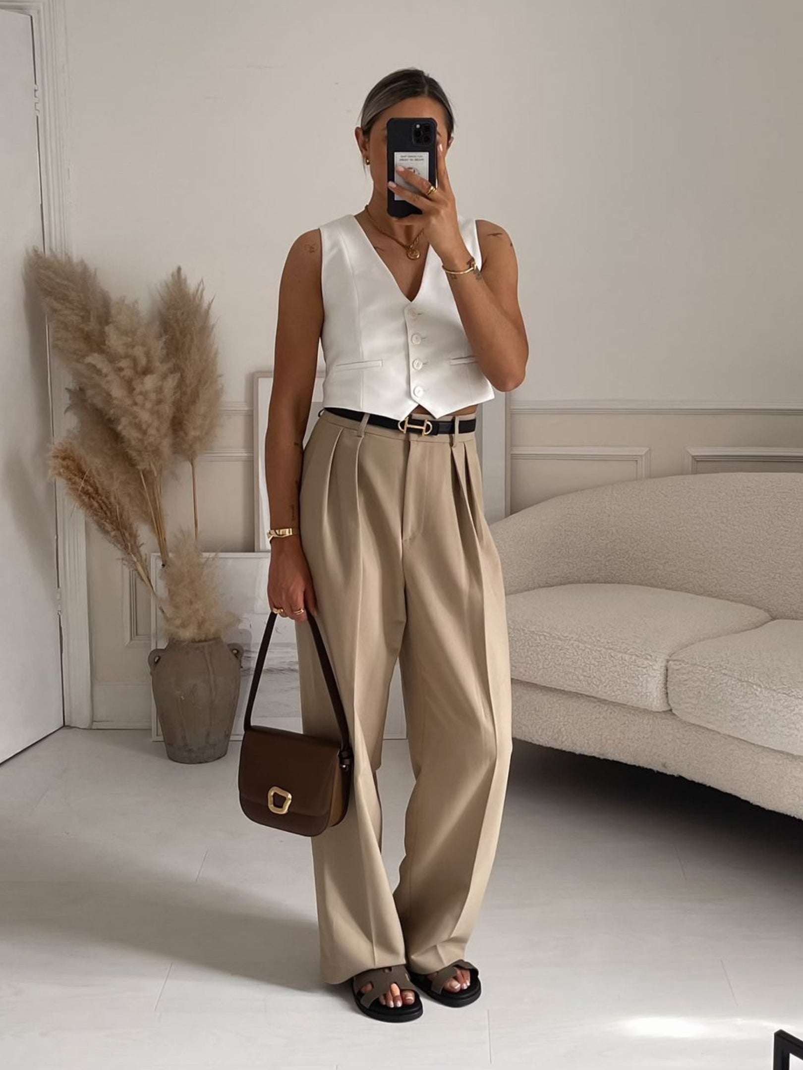 Large Reset Tofu Bag | Elegant Calf Leather Crossbody Bag – Songmont