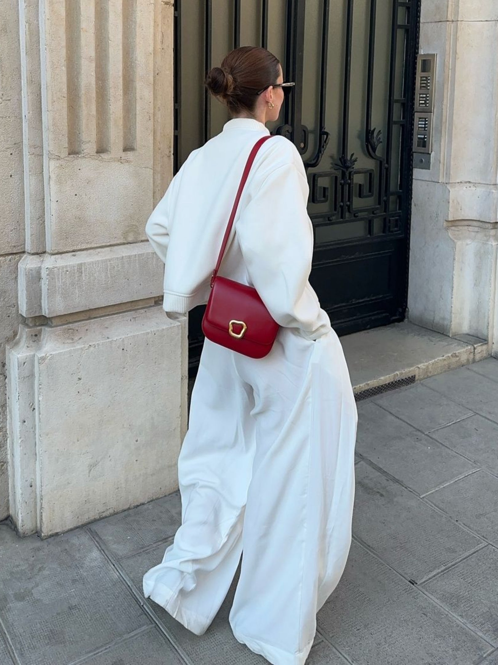 Large Reset Tofu Bag | Elegant Calf Leather Crossbody Bag – Songmont