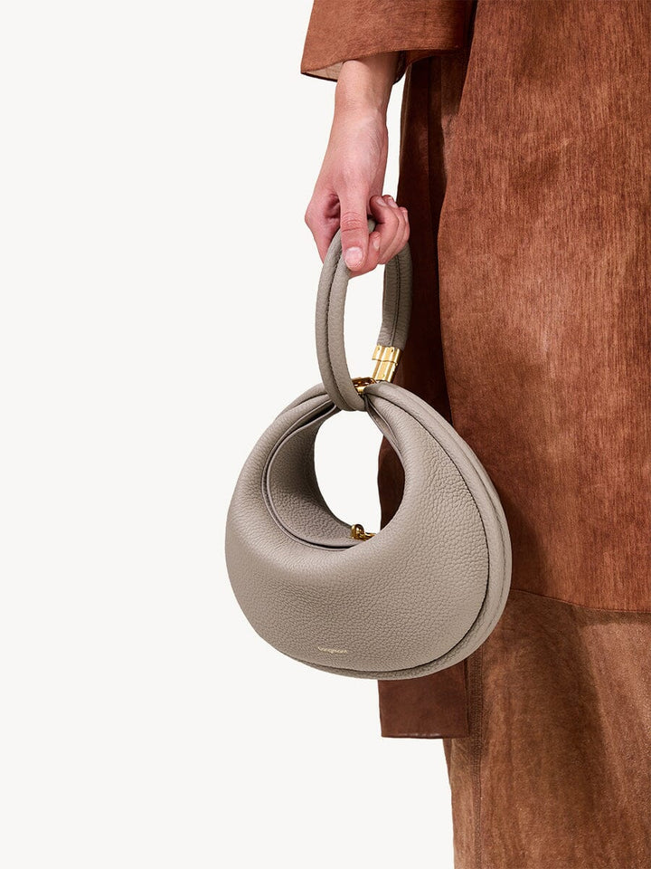 Luna Bag Cobble Textured Leather Crescent | Crossbody – Songmont