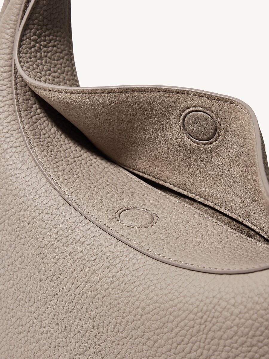 Luna Bag Cobble Textured Leather Crescent | Crossbody – Songmont