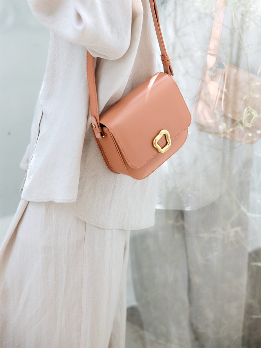 Reset Collection | Leather Tofu Bag | Elegant Oriental Design – Songmont