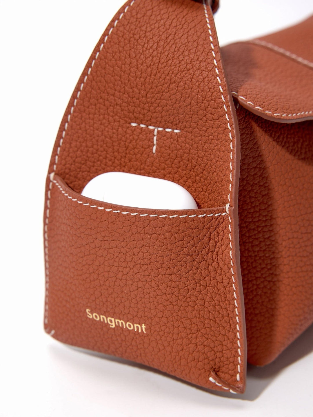 Mini Drippy Roof Bag | Full-Grain Leather & Strap – Songmont