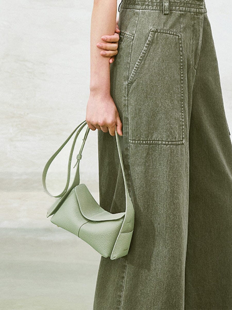 Mini Drippy Roof Bag | Full-Grain Leather Mini Bag – Songmont