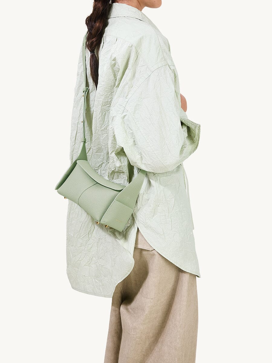 Mini Drippy Roof Bag | Full-Grain Leather Mini Bag – Songmont