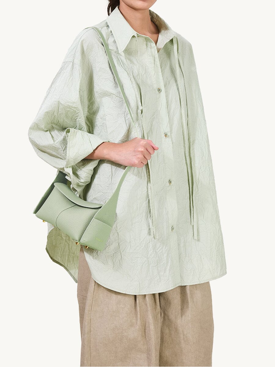Mini Drippy Roof Bag | Full-Grain Leather Mini Bag – Songmont