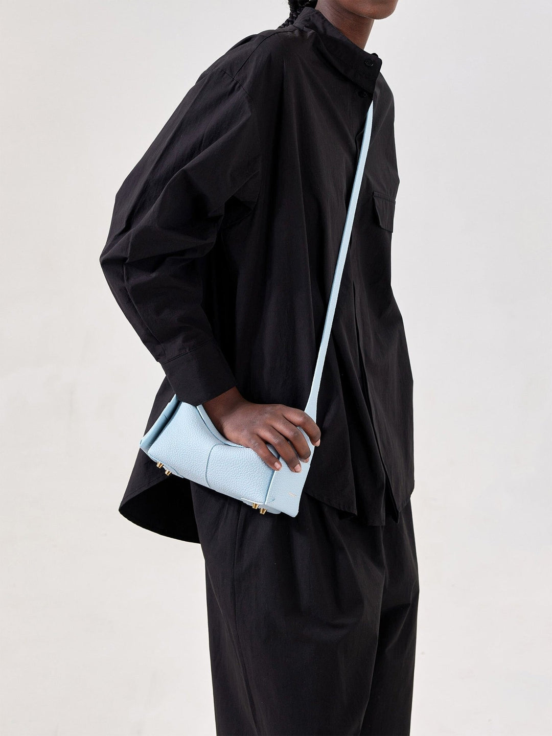 Mini Drippy Roof Bag | Full-Grain Leather Mini Crossbody – Songmont
