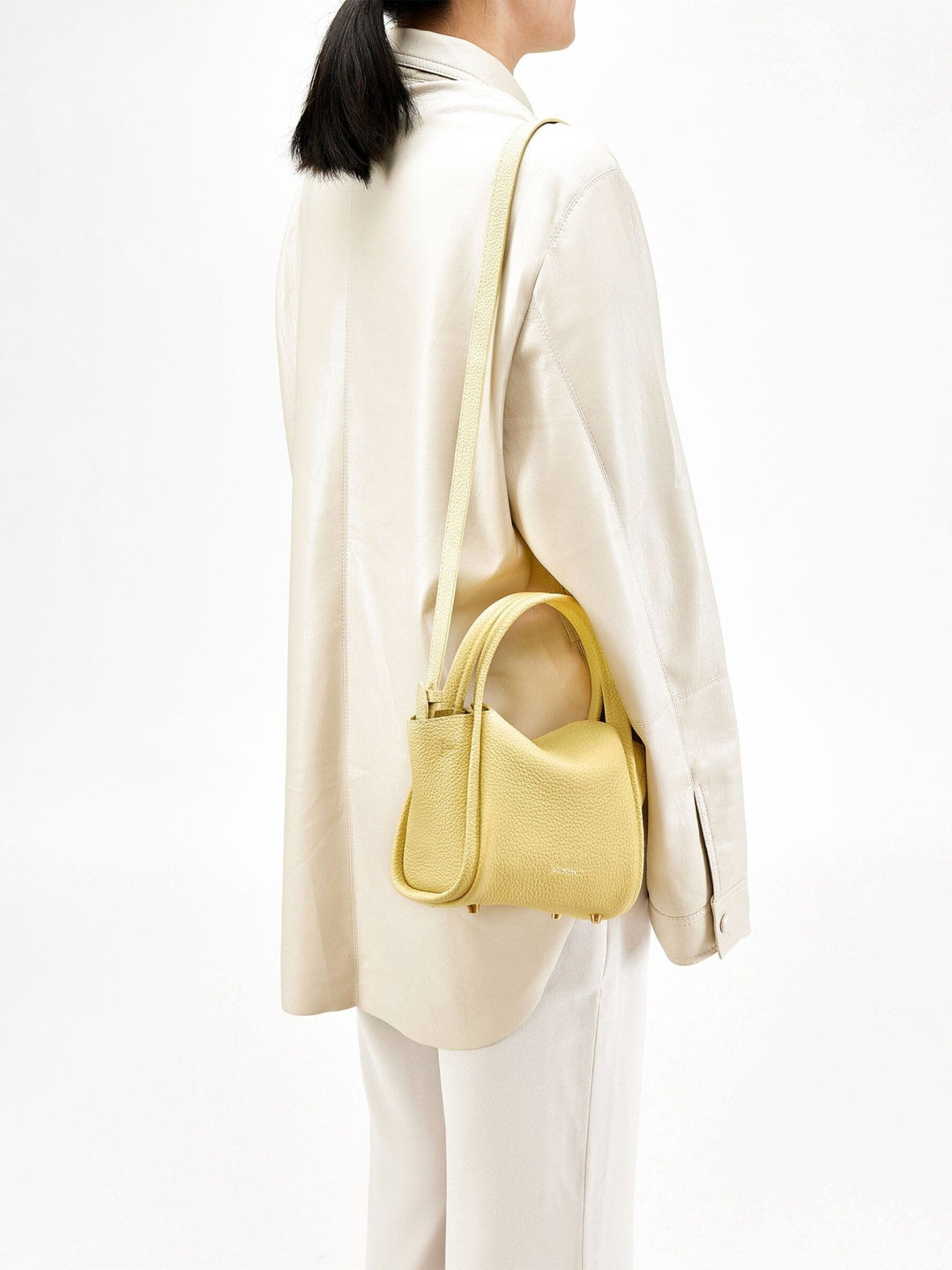 Mini Bucket Bag | Full-Grain Leather, Compact & Structured – Songmont