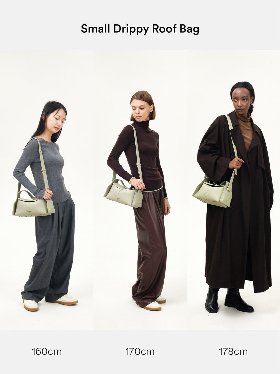 Small Drippy Roof Bag | Full-Grain Leather Crossbody – Songmont